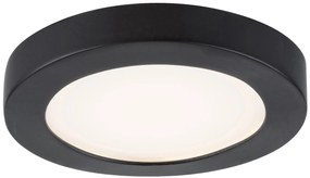 Rabalux LED stropní svítidlo COCO 3W | 250lm | 4000K | IP44 - černá