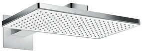 Hansgrohe Rainmaker Select - hlavová sprcha s přípojným ramenem 460 mm 1jet, bílá / chrom 24003400