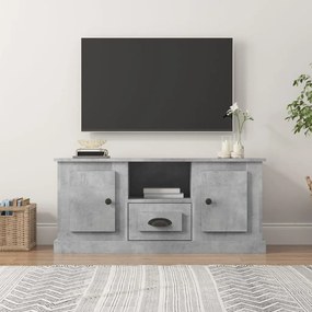 vidaXL TV skříňka 100 x 35,5 x 45 cm kompozitní dřevo [816463] Barva: Betonová šedá