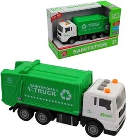 Made 15192 - Auto popelářské na setrvačník / 3x AG13 / se světlem a zv