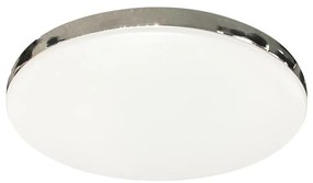 LED Koupelnové stropní svítidlo MAYA LED/15W/230V pr. 33 cm IP44 lesklý chrom