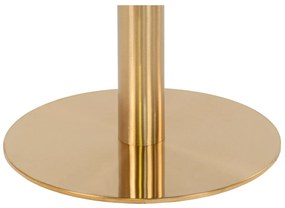 House Nordic Kulatý jídelní stůl BOLZANO zlatý 70cm