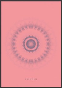DecoKing - Nástěnný plakát - Hypnosis - Red
