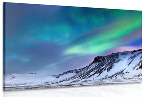 Obraz norská polární záře - 120x80 cm