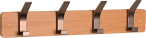 XXXLutz LIŠTA S HÁČKY, 45/10/6 cm - 001931054303