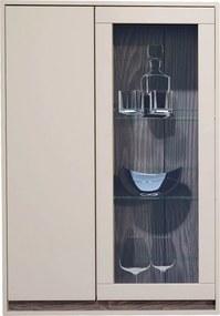 XXXLutz ZÁVĚSNÁ VITRÍNA, barvy ořechu, kašmírová, 78/113/36 cm Stylife - Závěsné vitríny - 001937015528