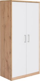 XXXLutz KOMODA, bílá, dub wotan, 72/148/36 cm Xora - Široké komody - 000017003310