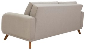 Hanah Home Třímístná pohovka HERA krémová 237 cm 867UNQ1949