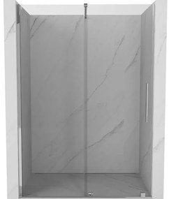 Mexen Velar rozsouvací sprchové dveře 130 cm, Průhledné, Chromovaná - 871-130-000-01-01