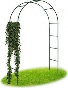 Zahradní kovová pergola 240 cm - oblouk