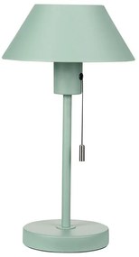 Kovová stolní lampa světle zelená CAPARO Beliani