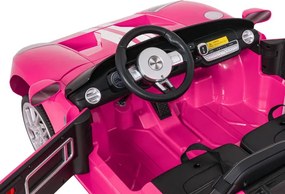 Elektrické autíčko Ford GT růžové