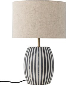 Bílá/šedá LED stolní lampa (výška 47 cm) Tali – Bloomingville