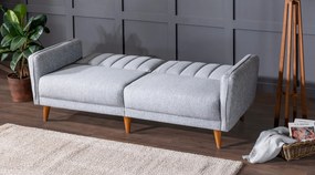 Atelier del Sofa Sedací souprava Aqua-TKM03-1008, Šedá