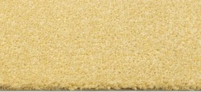 Condor Carpets, Metrážový koberec Carousel 350, na míru, šíře 4m, žlutá, filc, dětský pokoj