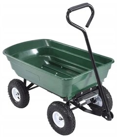 Zahradní víceúčelový vozík 3v1 s velkou pohodlnou rukojetí