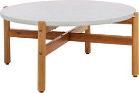 Zahradní konferenční stolek Lapronda 84,5 cm přírodní