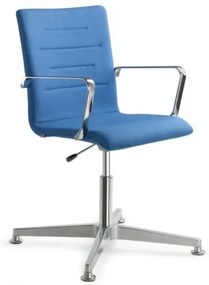 LD seating kancelářská židle Oslo 227,F34-N6 RA - Mechanika s mírným pohybem a s možností nastavení výšky GALERIE - Čalounění LD seating KŮŽE 6 / Kůže 2021