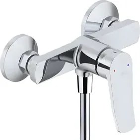 kielle Sprchový set s baterií, tyčí a hadicí chrom / Sprchový set / sp