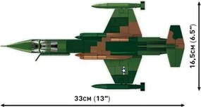 COBI 2426 Vietnam War Lockheed F-104 Starfighter, 1:48, 430 k