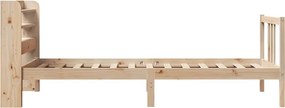 Rám postele s čelem 90 x 190 cm masivní borovice 3306696