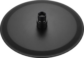 Rea Rea, kulatá dešťová sprchová hlavice 25cm, JS-P014B, černá matná, REA-P8601