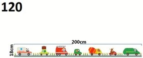 Samolepky na zeď - dopravní prostředky Motiv: 120 - silnice