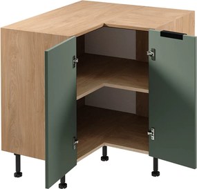 Kuchyňská linka SORENTO pg | 430x270 cm | puccini/zelená