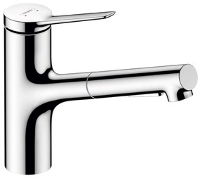 Hansgrohe Zesis M33 - Dřezová baterie s výsuvnou sprškou, chrom 74820000
