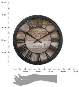 Nástěnné hodiny Voie Express 39 cm