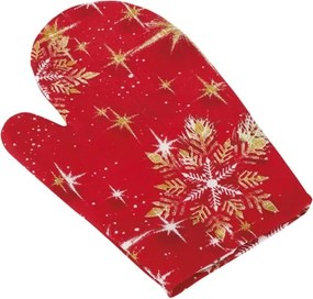 Bellatex Kuchyňská chňapka 28x18 cm Koule zlatá