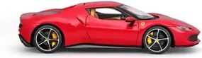 Bburago RACE+PLAY Ferrari 296 GTB červená / 1:18 / od 3 let