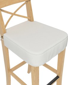 Sedák na židli IKEA Ingolf - barová barva šedá látka pletený vzor