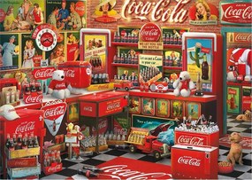 Schmidt puzzle coca cola nostalgický obchod 1000 dílků