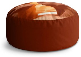Sablio Taburet Circle Skály v poušti: 38x48 cm