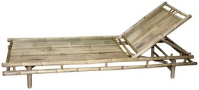 Přírodní bambusové lehátko Chair Bamboo - 210*80*28cm