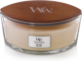 Svíčka woodwick elipsa white honey 453 g