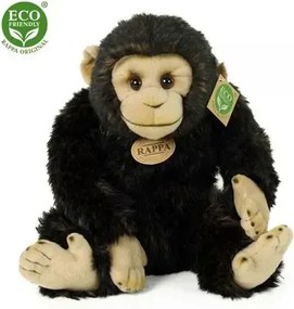 RAPPA Plyšový šimpanz 27 cm / ECO-FRIENDLY / od 0 měsíců
