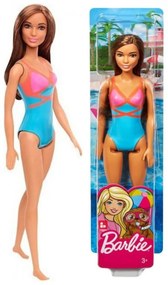 Barbie v modrých plavkách, mattel ghw40