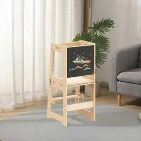 Tulano Mooby 35 kuchyňský pomocník 3 v 1 pro děti dřevěný
