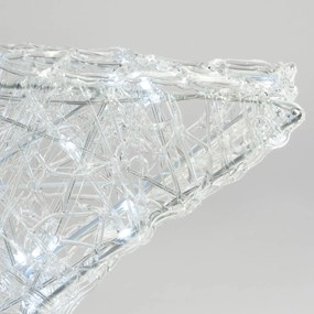 Svítící vánoční dekorace, hvězda, 50 cm