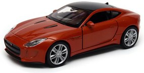 Welly Jaguar F-Type Coupe 1:34 tmavě oranžový