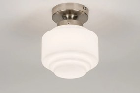 Stropní skleněné designové svítidlo Art Deco P
