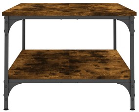 Konferenční stolek kouřový dub 100x55x40 cm kompozitní dřevo - Default Title
