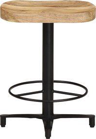Barové stoličky 2 ks 52 cm masivní mangovníkové dřevo 321966