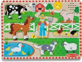 Spin Master Melissa  Doug puzzle se zvukovými efekty / od 2 let