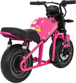 Elektrická motorka SUPERMOTO růžová
