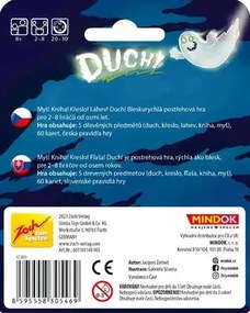 Mindok Duch Mini / Délka hry: 20 minut / Počet hráčů: 2 - 8 / od 10 le