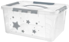 Keeeper Domácí úložný box "Stars", Kosmická šedá Velký