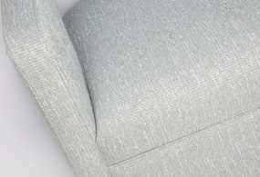 Otočné designové křeslo Leith šedé